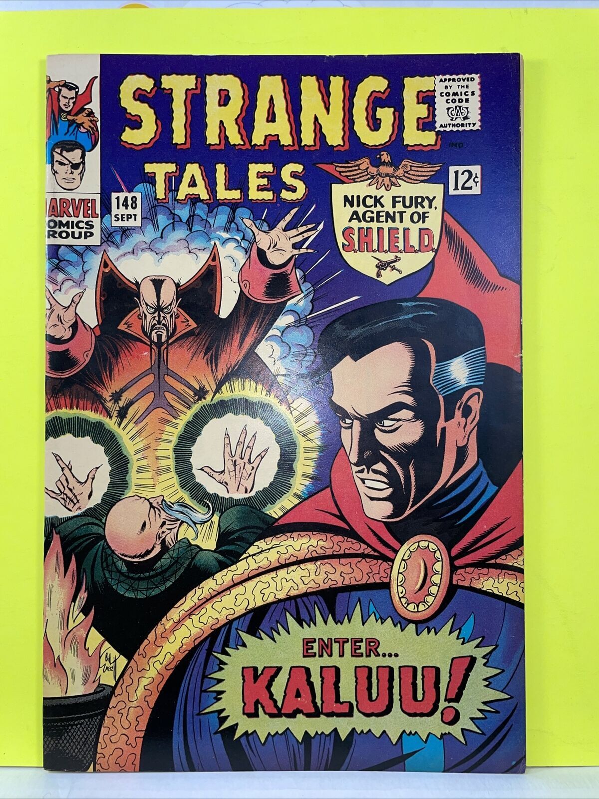 Strange Tales #148 Hi Grade -1st Kaluu! Origin Ancient One! 1966 ...