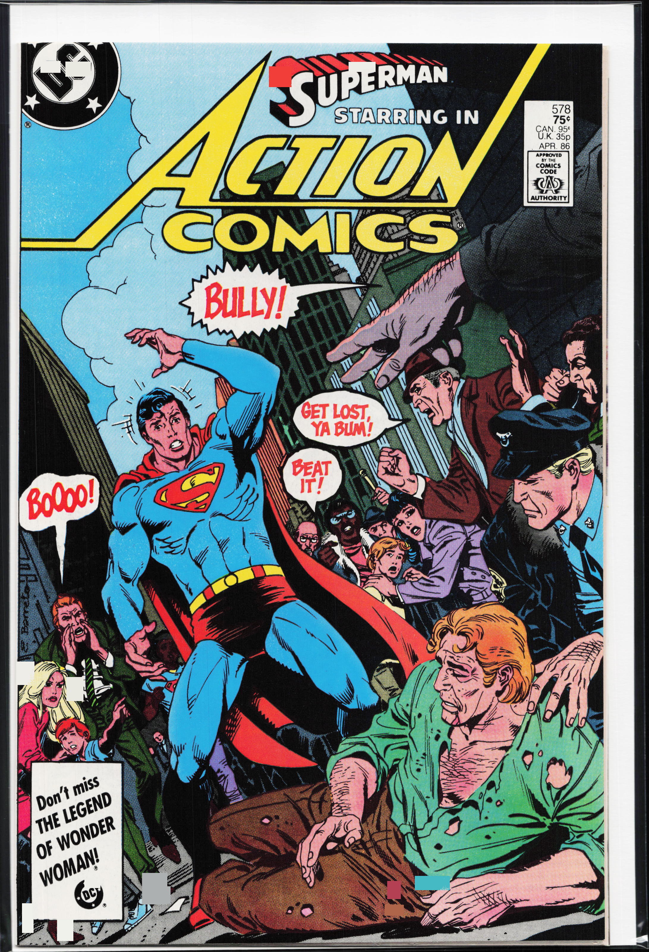Action Comics #578 Direct Edition (1986) Superman | Comic Books ...