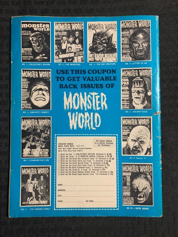 1968 EERIE Warren Horror Magazine #16 VG 4.0 Illustrated Terror-Tales ...