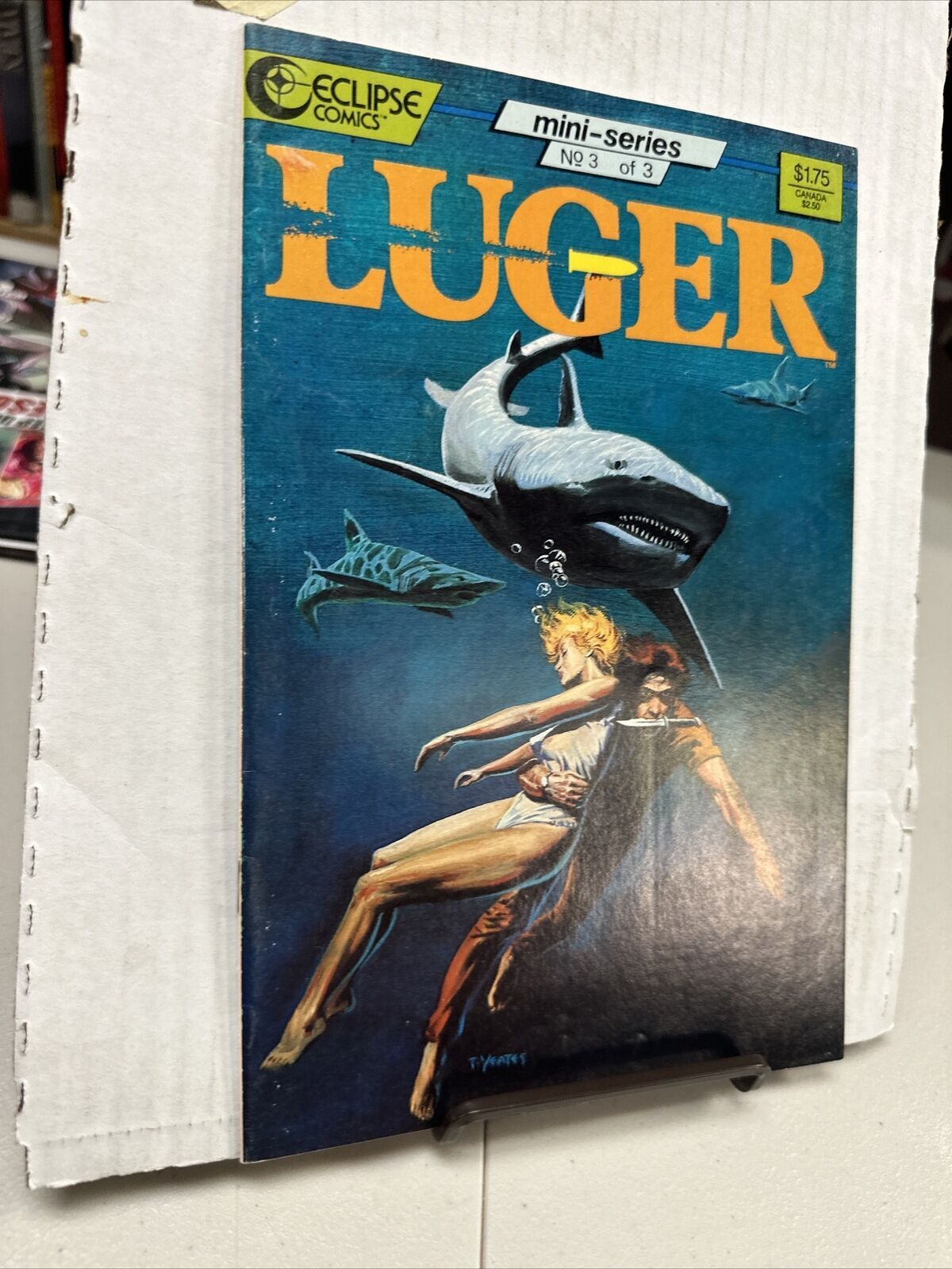1986 Eclipse Comics Mini Series 1-3 Luger Mini Series | Comic Books - Copper Age, Eclipse / HipComic