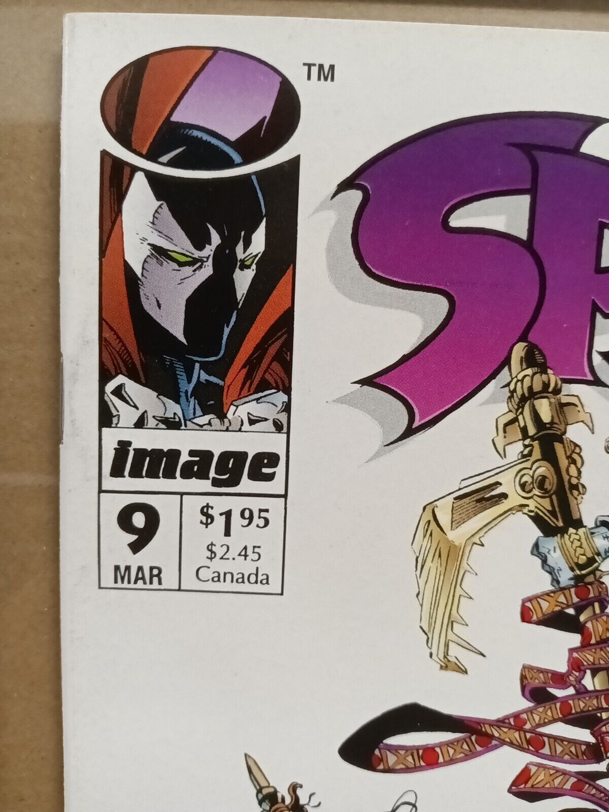 Spawn #9 Image 1993 1st App. Angela Medieval Spawn McFarlane Art Gaiman ...