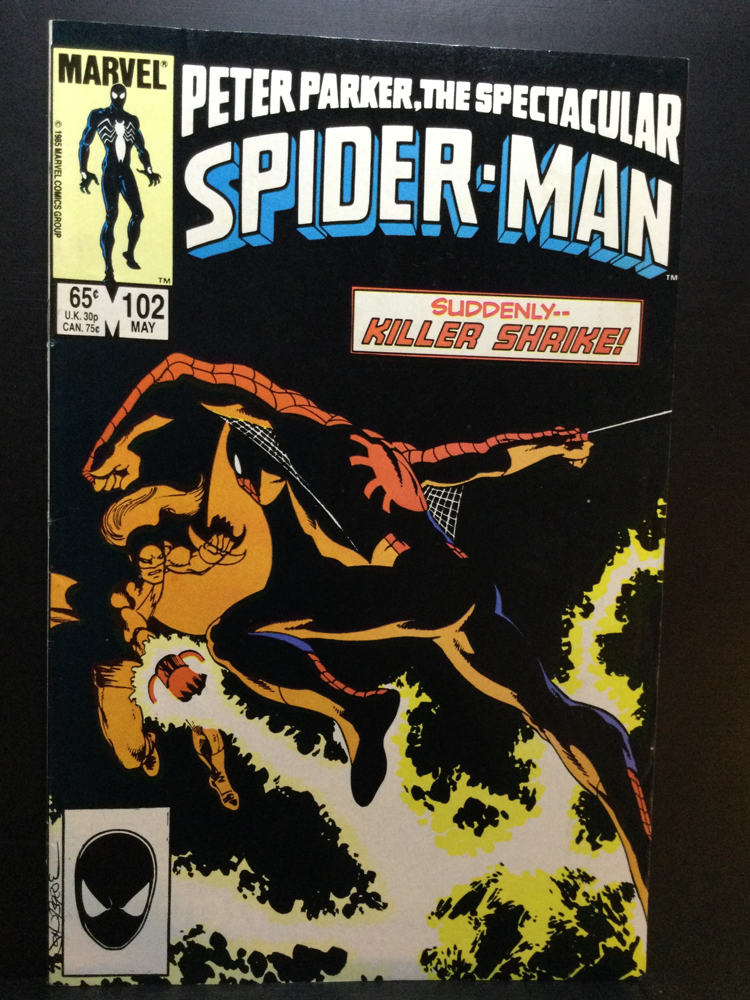 The Spectacular Spider-Man #102 Direct Edition (1985) | Comic Books ...