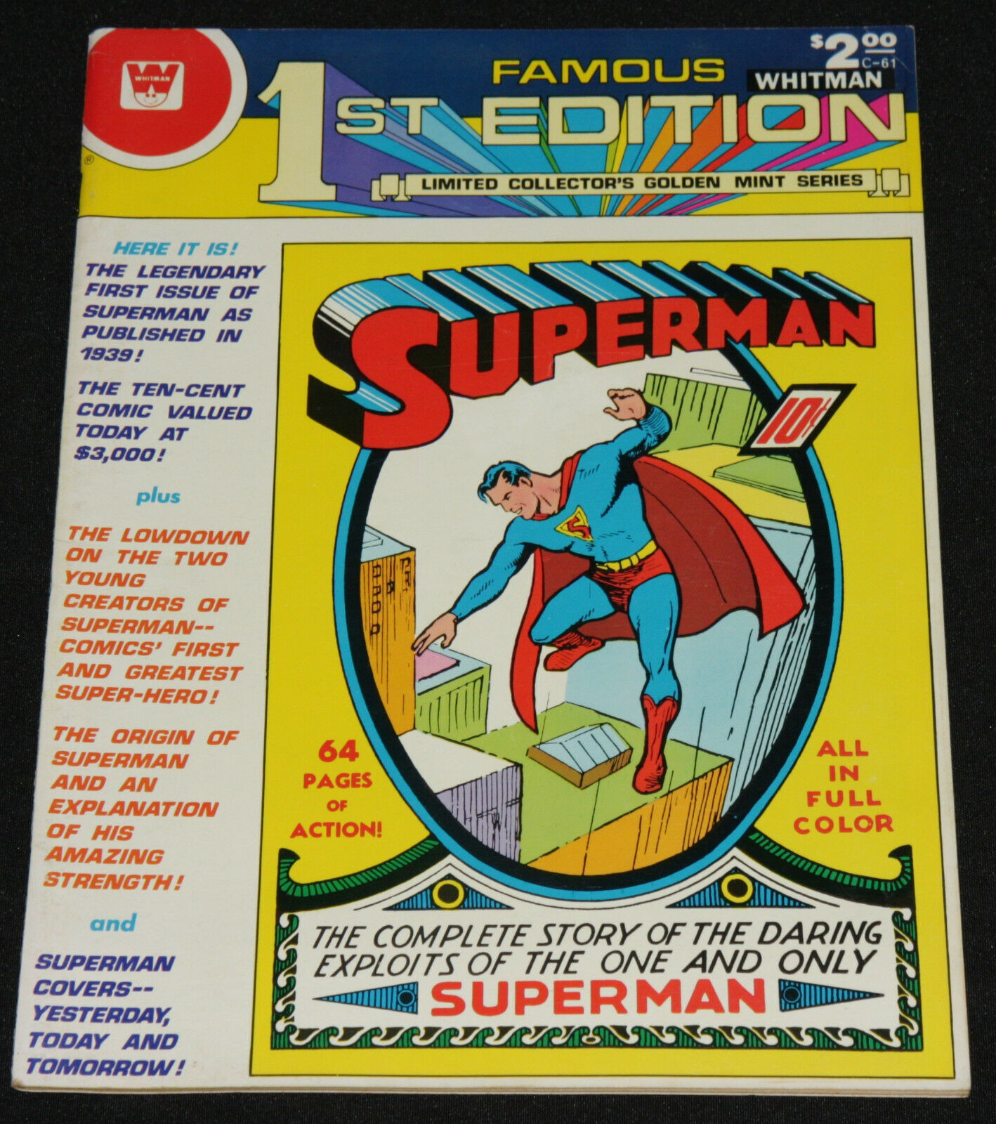 1979 DC Famous First Edition Treasury #C-61 Superman FN+ | Comic Books ...