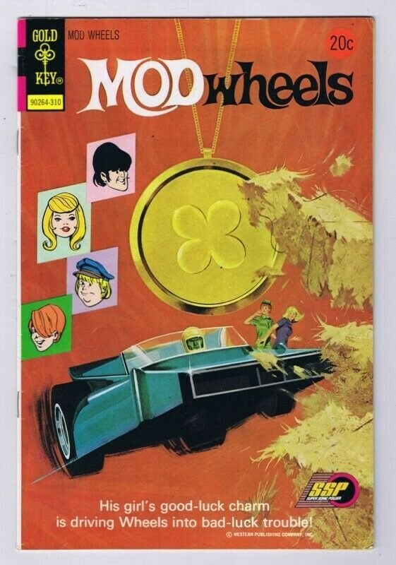 Mod Wheels #10 ORIGINAL Vintage 1973 Gold Key Comics | Comic Books ...