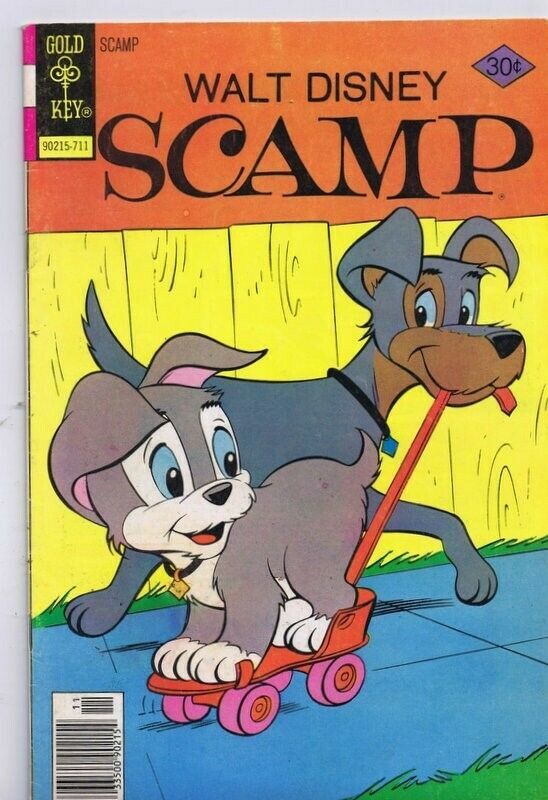 Walt Disney's Scamp #38 ORIGINAL Vintage 1977 Gold Key Comics | Comic ...