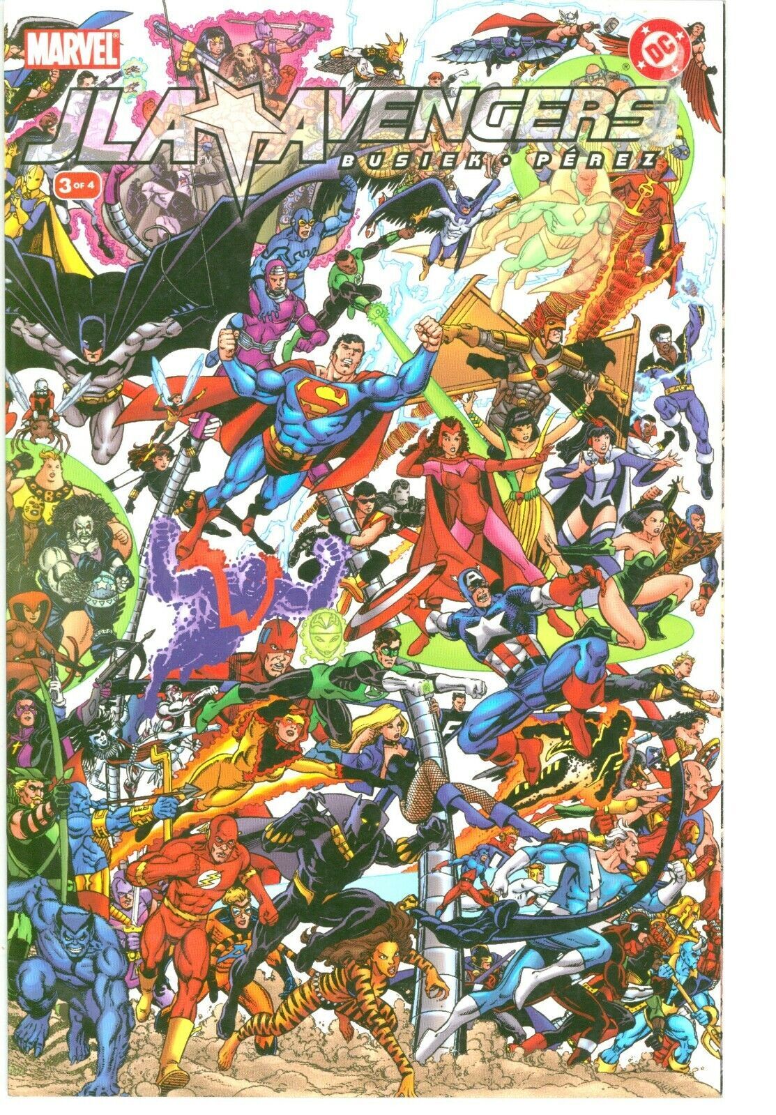 Avengers JLA 2003 Marvel DC Comics Complete Set 1-4 Kurt Busiek George ...