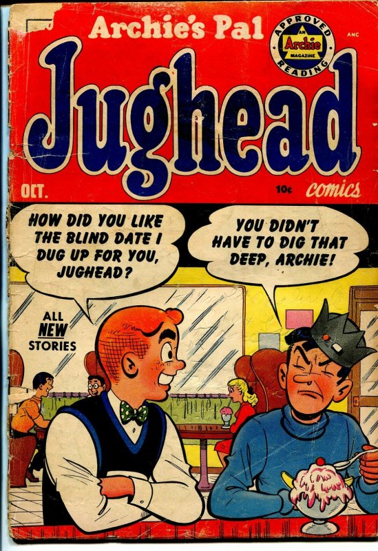 Jughead #20 1953-Archie-soda shop-ice cream--Veronica-Betty-G | Comic ...