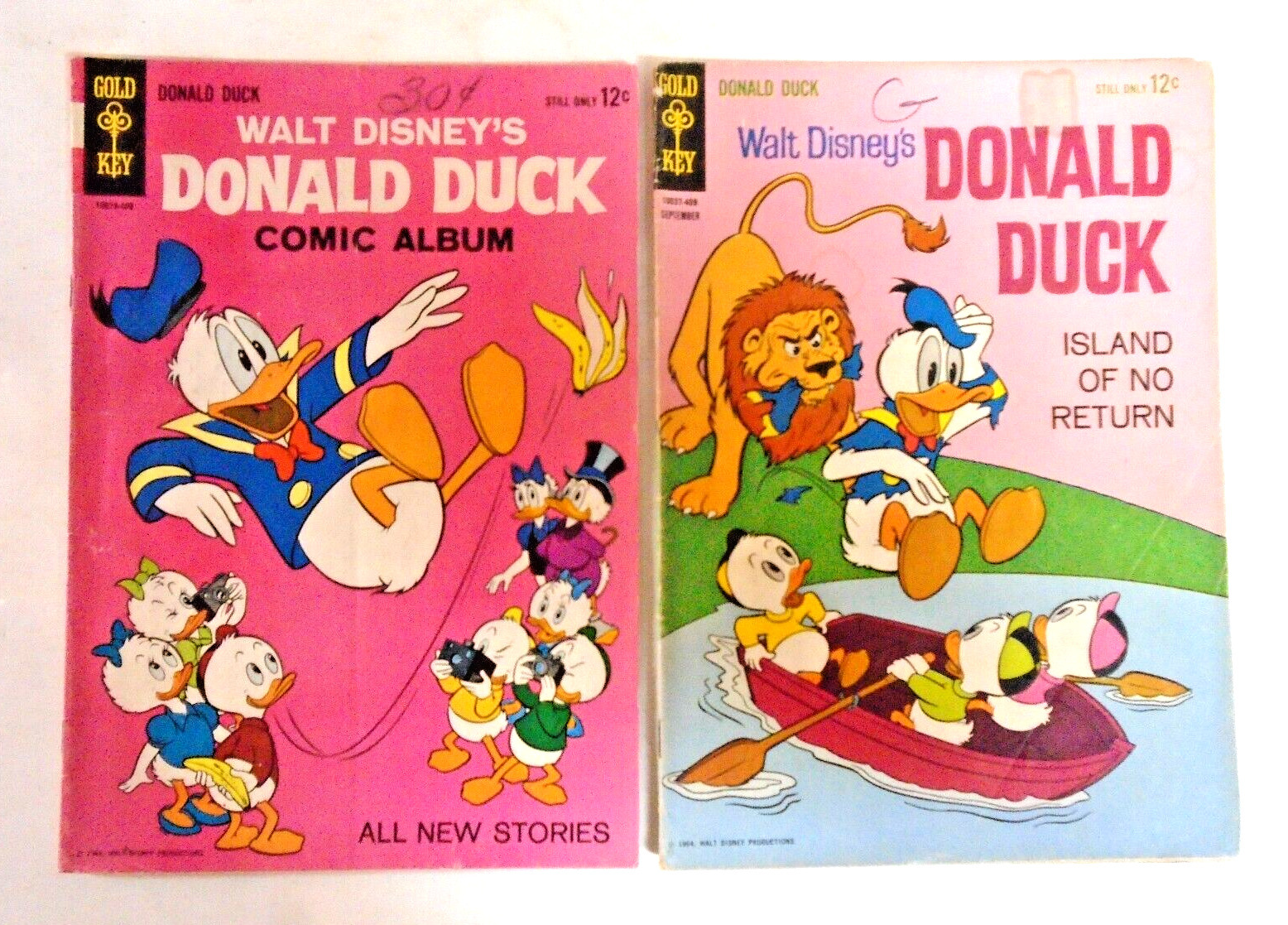 *Donald Duck (Gold Key) #90-99 Overstreet Guide $113.50 10 Books ...