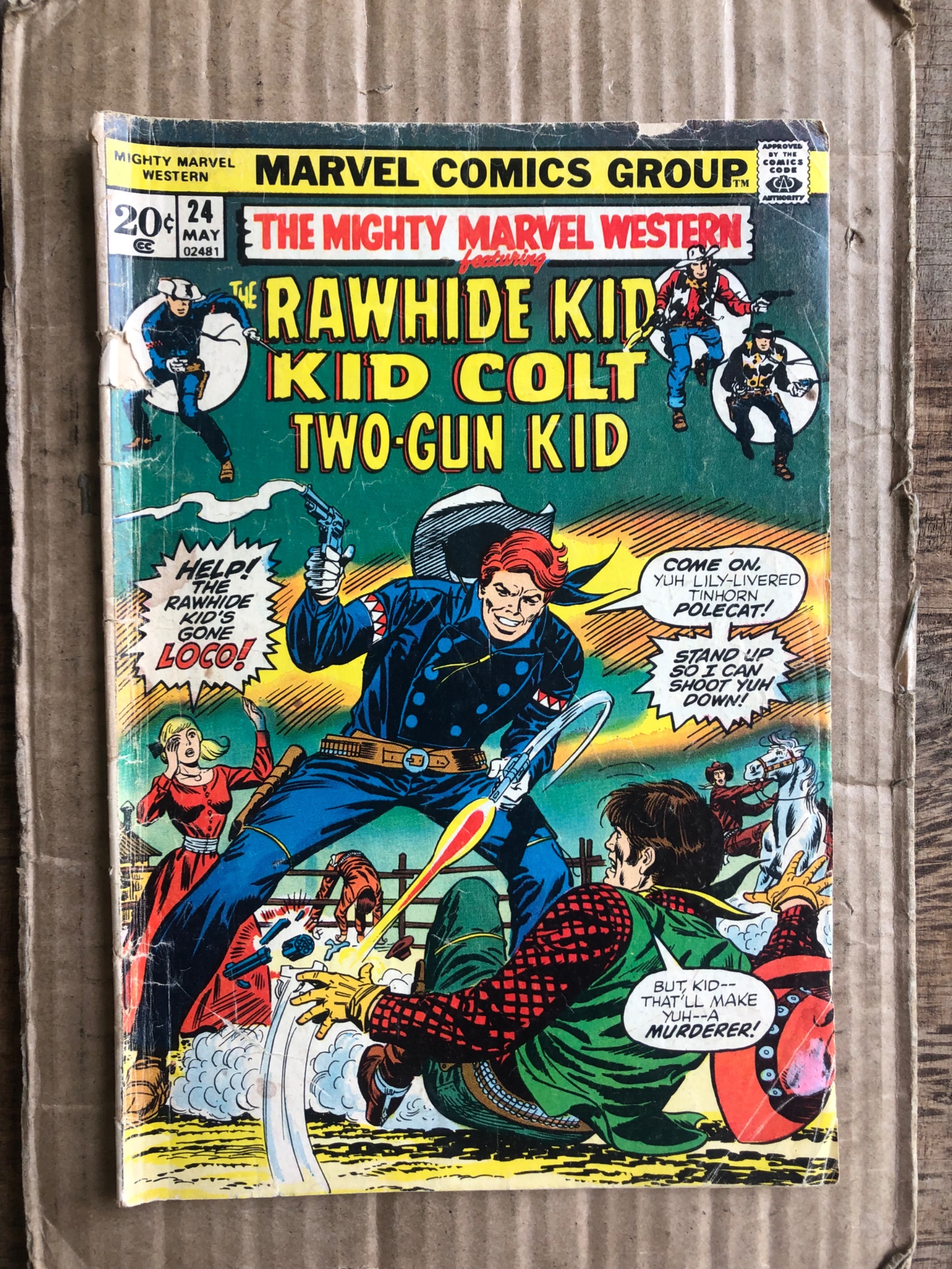 The Mighty Marvel Western #24 (1973) | Comic Books - Bronze Age, Marvel ...