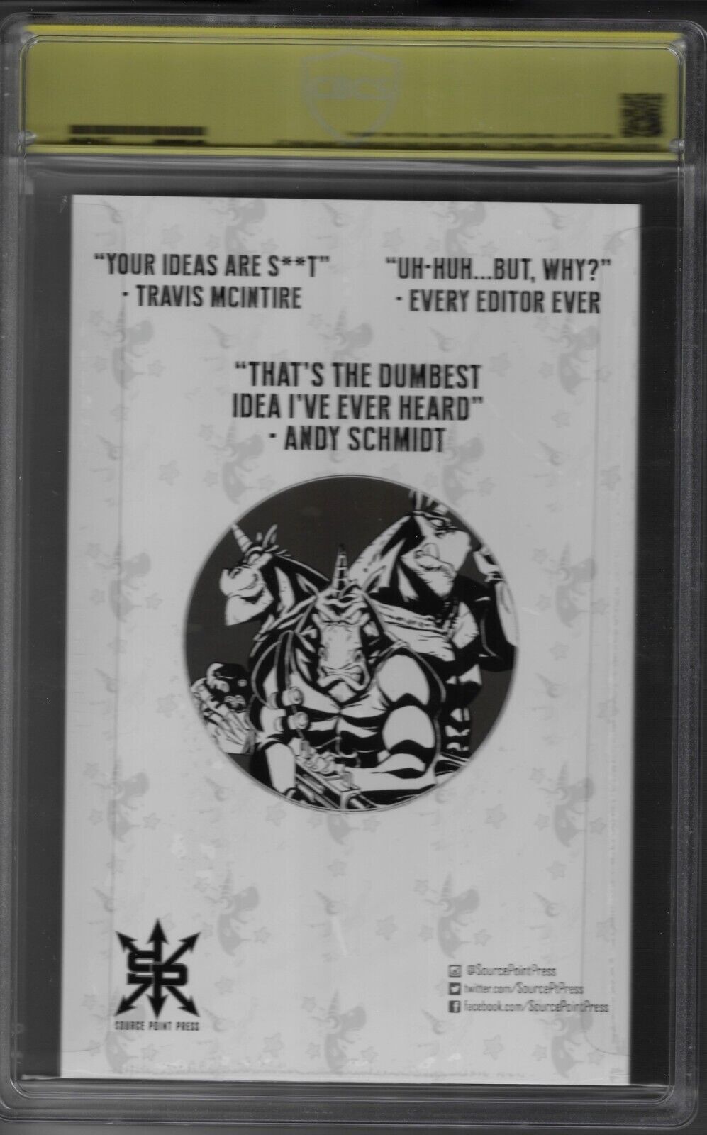 Warcorns: Back to Basics Signed by Jeremy Clark CBCS 9.9 Source Point ...