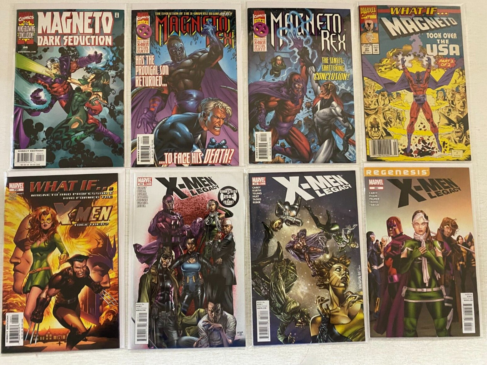 Magneto appearances crossovers lot 21 different books mostly Marvel ...