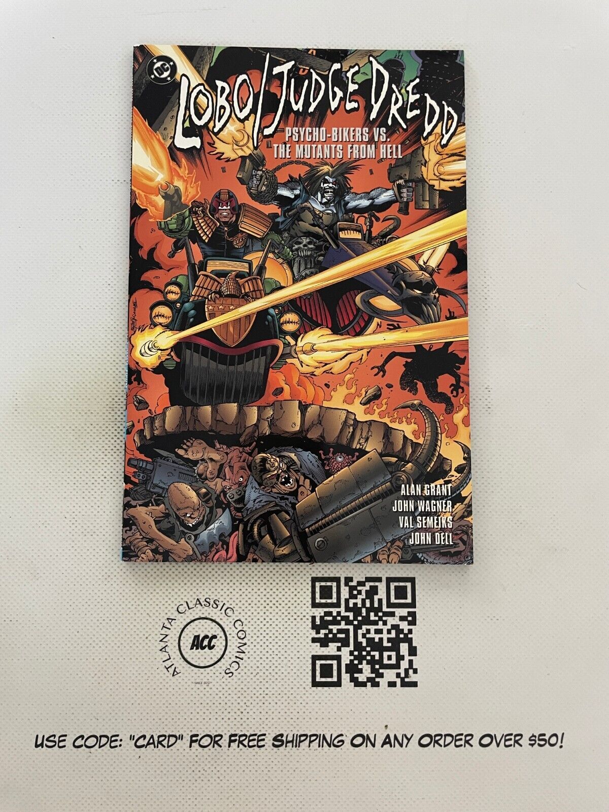 Lobo / Judge Dredd Psycho Bikers Vs The Mutants From Hell # 1 NM DC ...