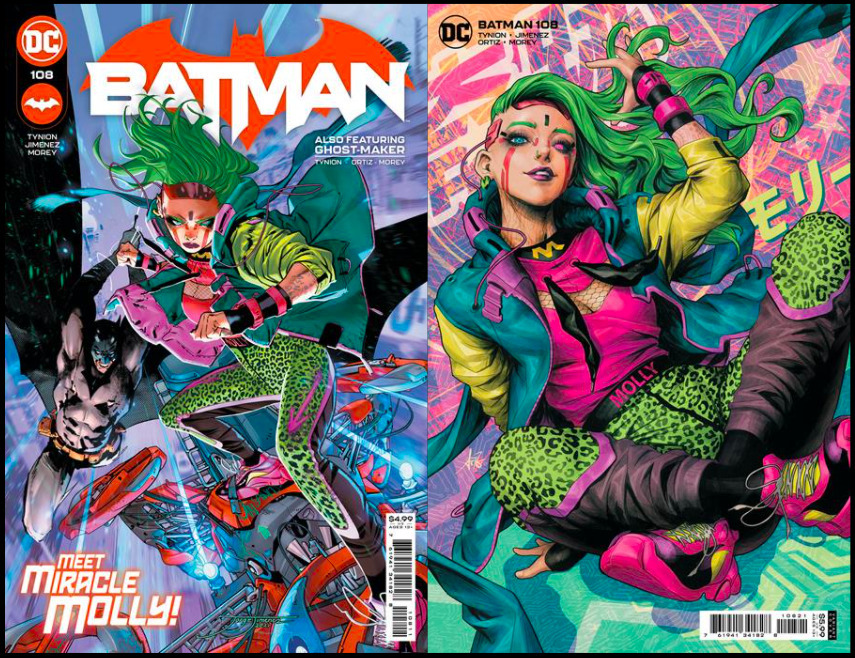 (2021) BATMAN #108 + ARTGERM Variant 2 Cover Set! 1st FULL App Miracle ...