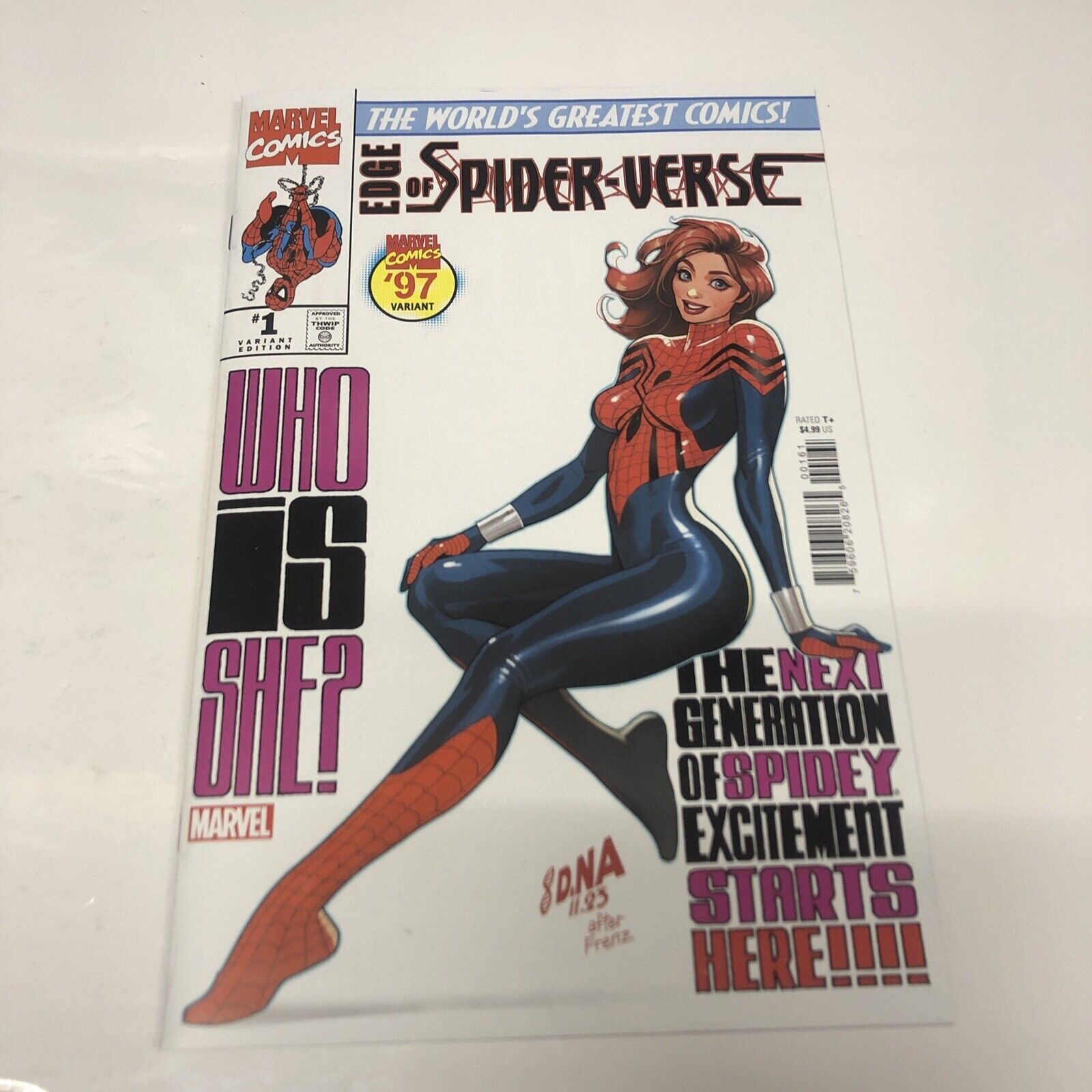 Edge Of Spider-Verse (2024) # 1 (NM) Variant Cover • Collin Kelly ...