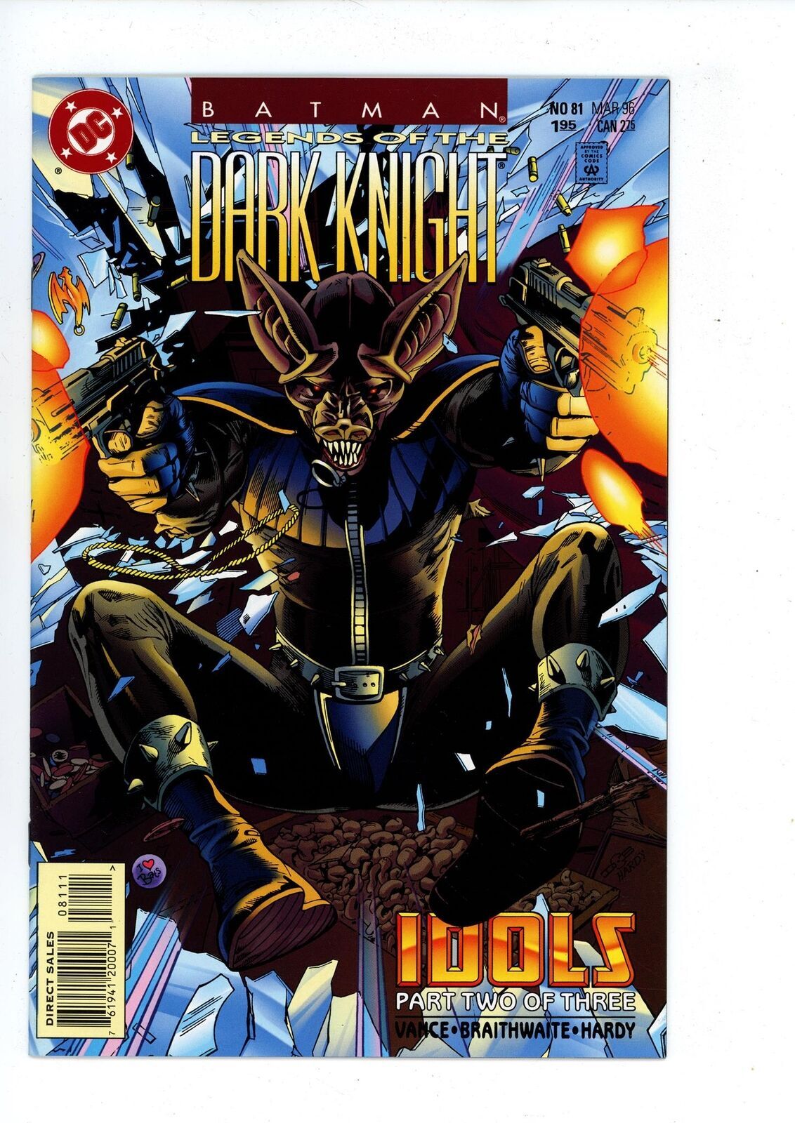 Batman: Legends of the Dark Knight #81 (1996) Unnamed serial killer DC ...