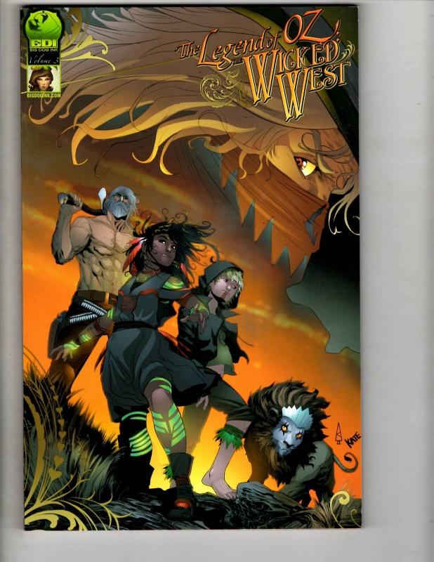 Legend Of OZ Wicked West Vol 3 Pumpkinhead Big Dog Ink Graphic Novel ...