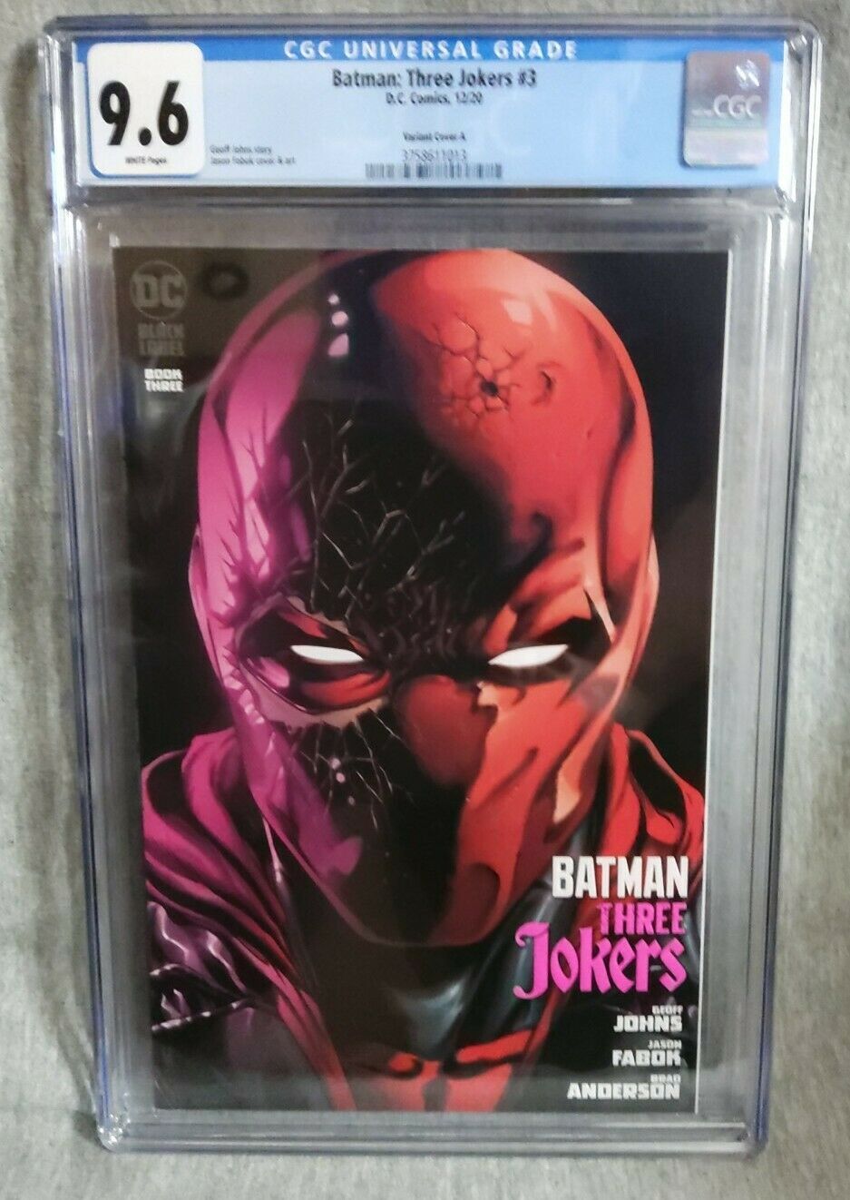 Batman: Three Jokers 3 CGC 9.6 Variant Cover A | Comic Books - Modern ...