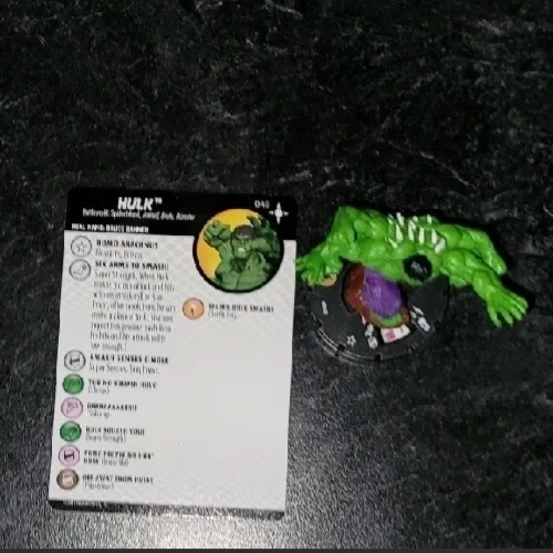 Heroclix Secret Wars: Battleworld set Hulk #049 Super Rare figure w ...
