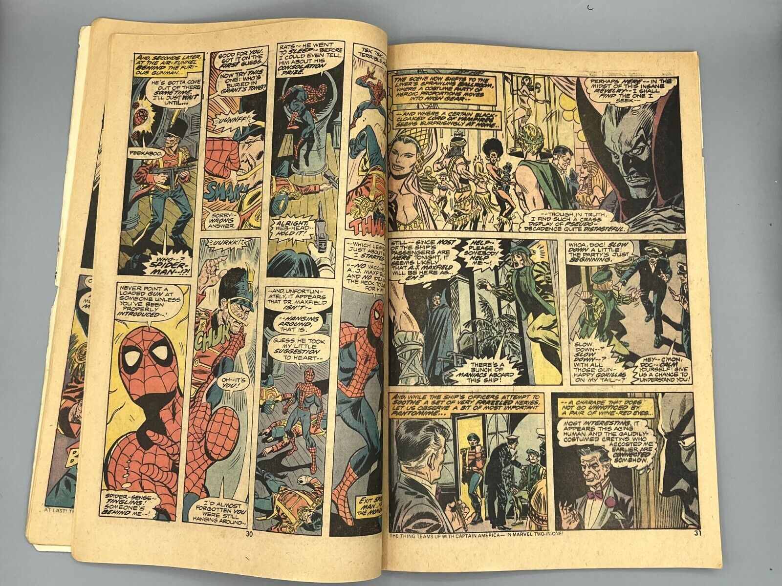 Giant-Size Spider-Man and Dracula#1 (1974) - 1st App Equinox Bronze ...