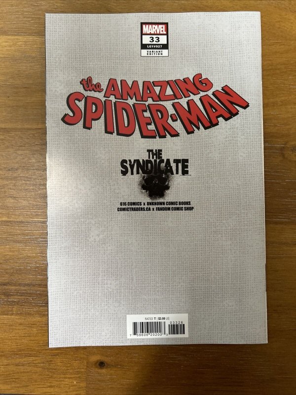 Amazing Spider-Man #33 (Junggeun Yoon Exclusive ASM #300 Homage Virgin ...