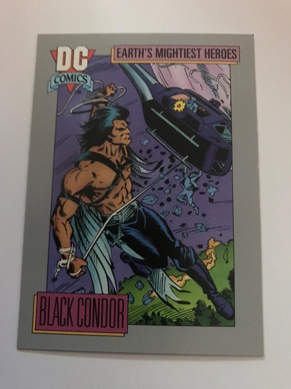 BLACK CONDOR #34 card : 1992 DC Universe Series 1, NM/M, Impel | Comic ...