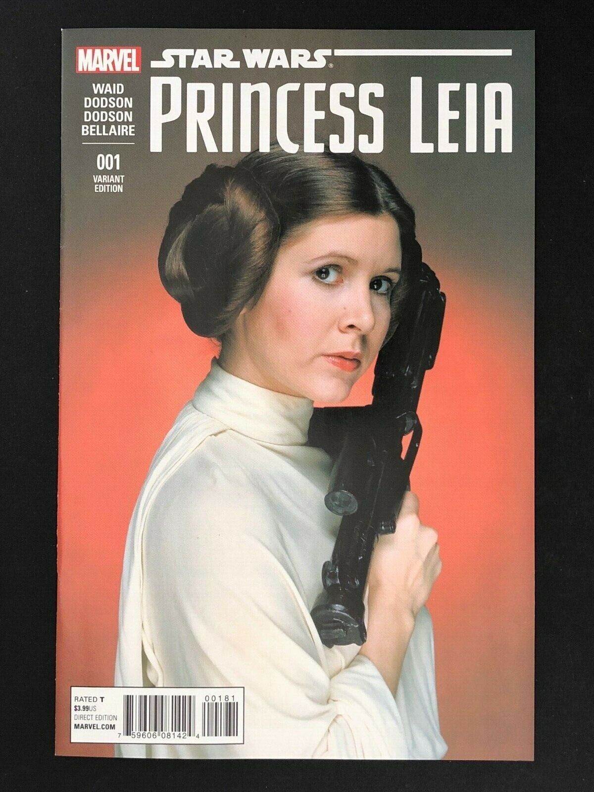 Marvel Star Wars: Princess Leia 1 Carrie Fisher Movie Photo Variant ...