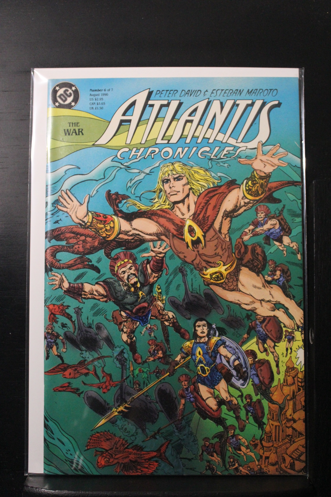 The Atlantis Chronicles #6 (1990) | Comic Books - Copper Age, DC Comics ...