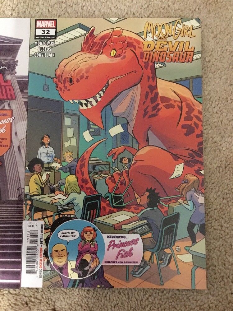 Marvel Moon Girl And Devil Dinosaur 32 Lot * 1st Appearance Of Princess ...