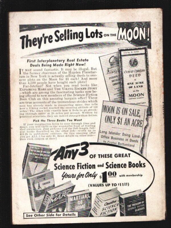 Infinity Science Fiction 2/1957-famous Ed Emsh "Space Sickness ...
