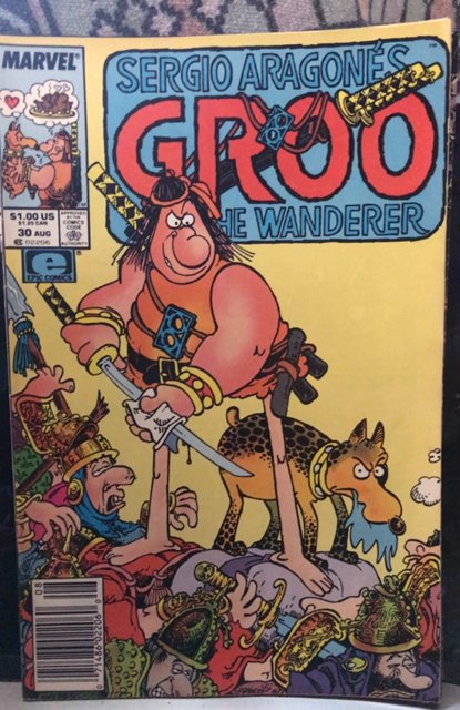 Sergio AragonÃƒÂ©s Groo the Wanderer #30 Newsstand Edition (1987 ...
