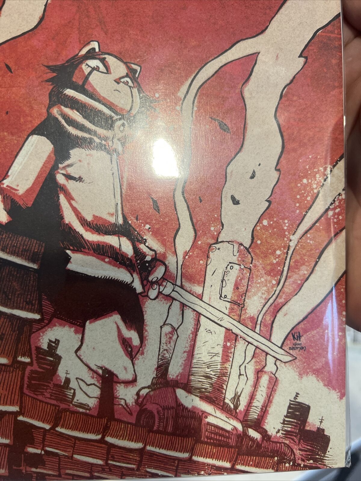 Little RED Ronin #1 Thank YOU 1 PER Store Variant Tmnt Eastman Homage ...