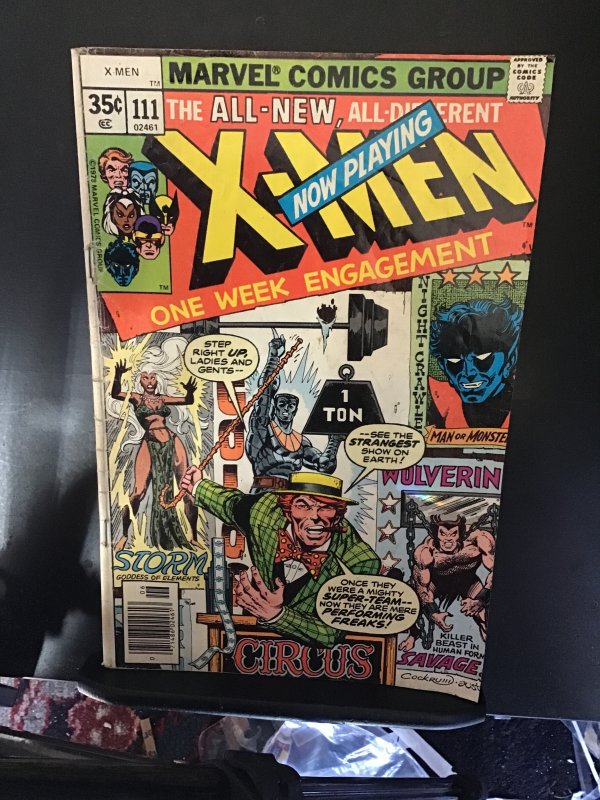 The X-Men #111 (1978} Mesmero! Mid grade key! VG/FN Wow! | Comic Books ...