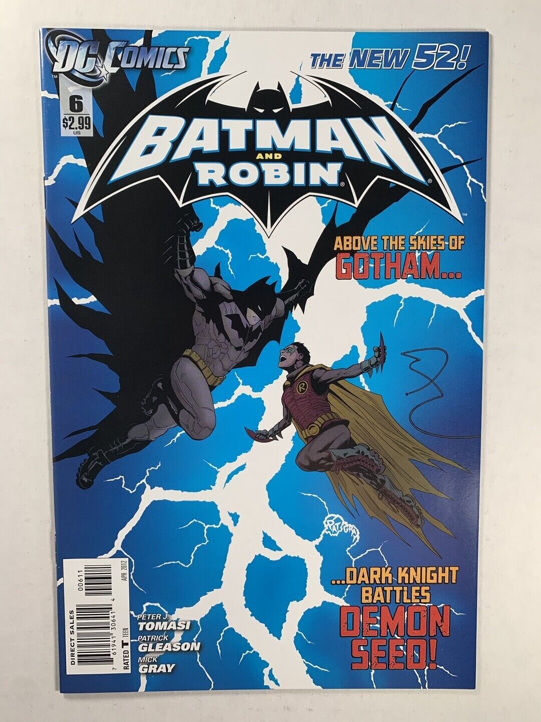 Batman and Robin New 52 #6 (NM-)DC Comics C2A | Graphic Novels & TPBs ...