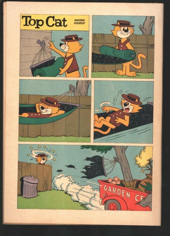 Top Cat #2 1962-Dell-Hanna-Barbera cartoon series in comic book format ...