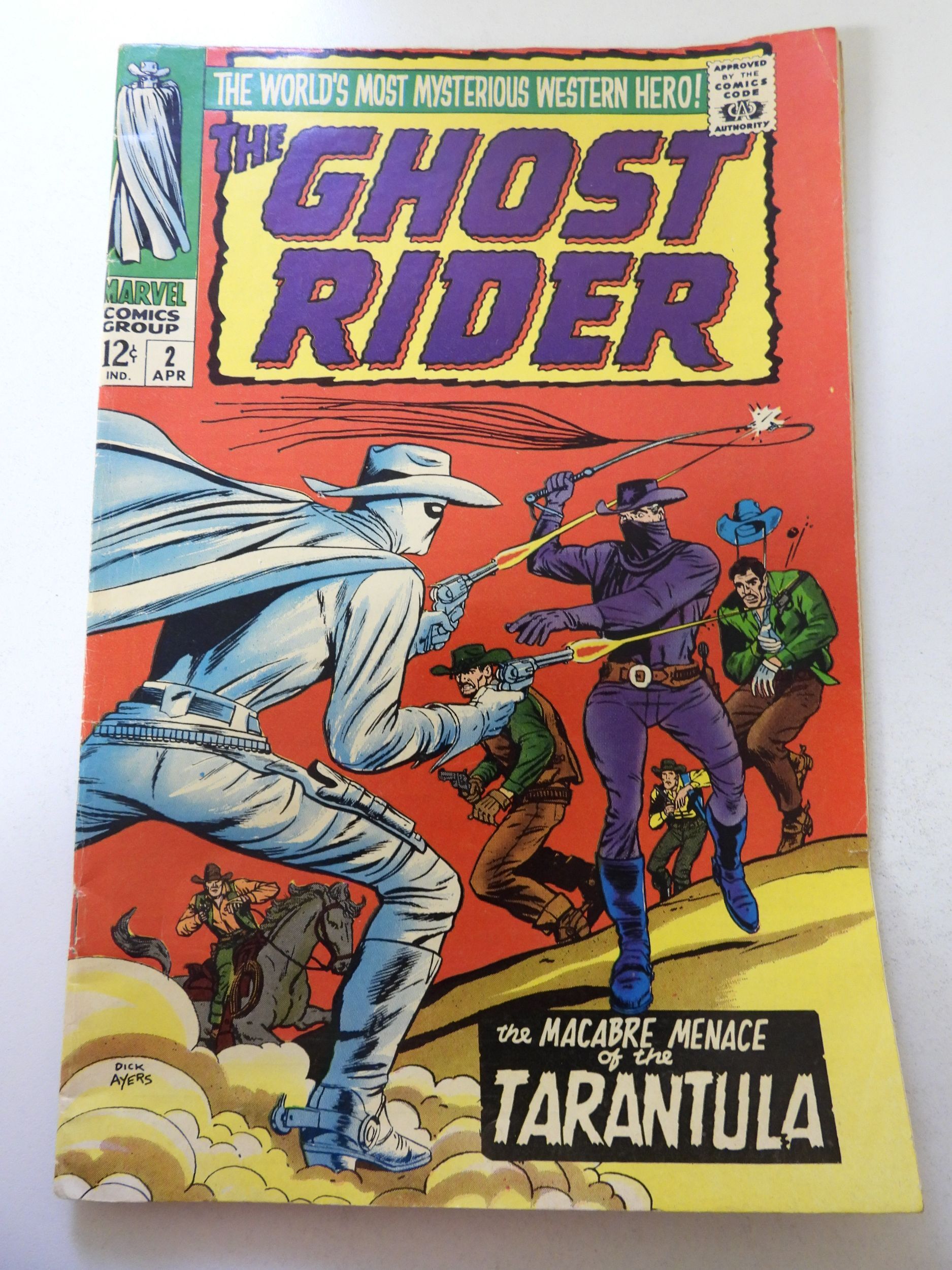 Ghost Rider #2 (1967) 2nd app of the Western Ghost Rider, Carter Slade ...