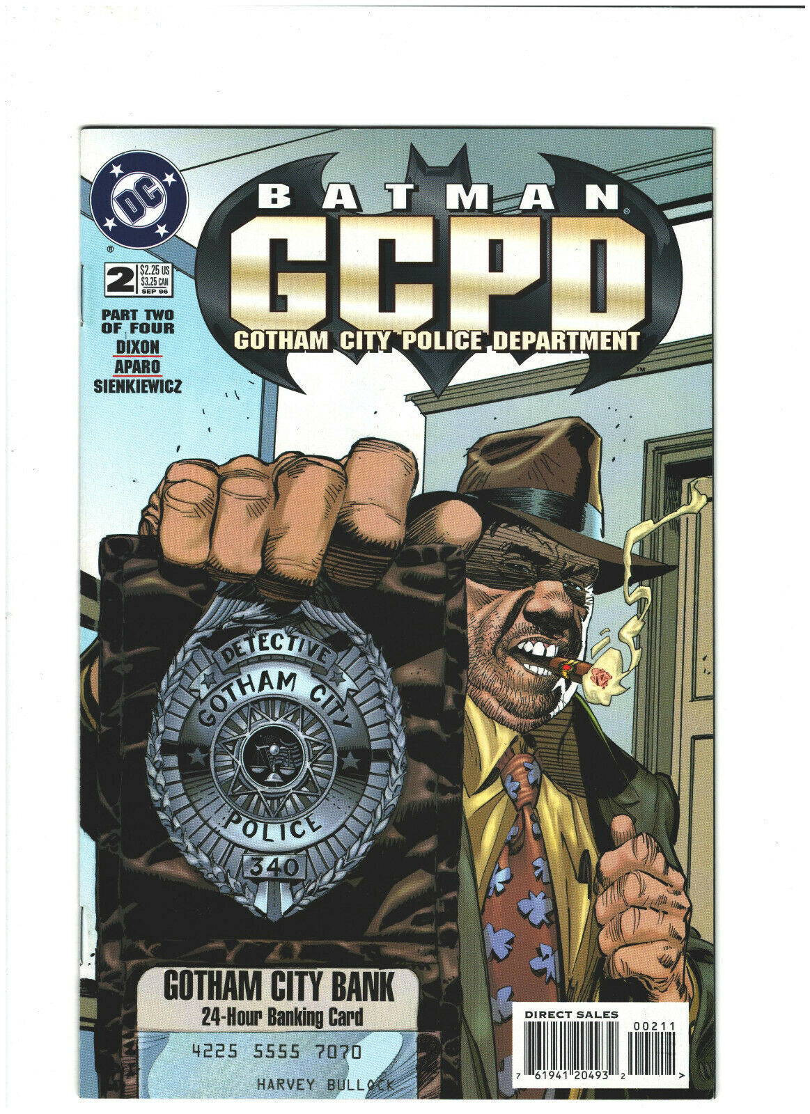 Batman: GCPD #2 VF+ 8.5 DC Comics Gordon, Montoya & Harvey Bullock 1996 ...