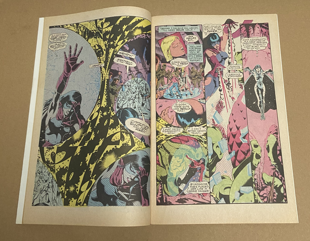 Nightveil #3 ( 6.0 FN ) "The Kiss" / Early Erik Larsen Art / 1985 ...