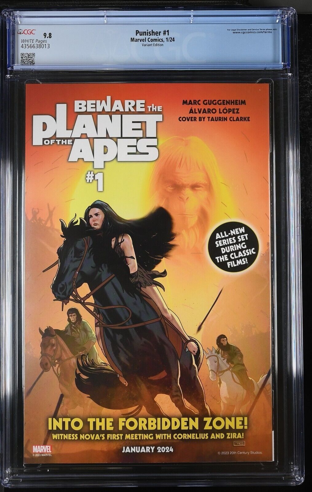 Punisher #1 CGC 1st Joe Garrison Punisher 9.8 Skottie Young Variant ...