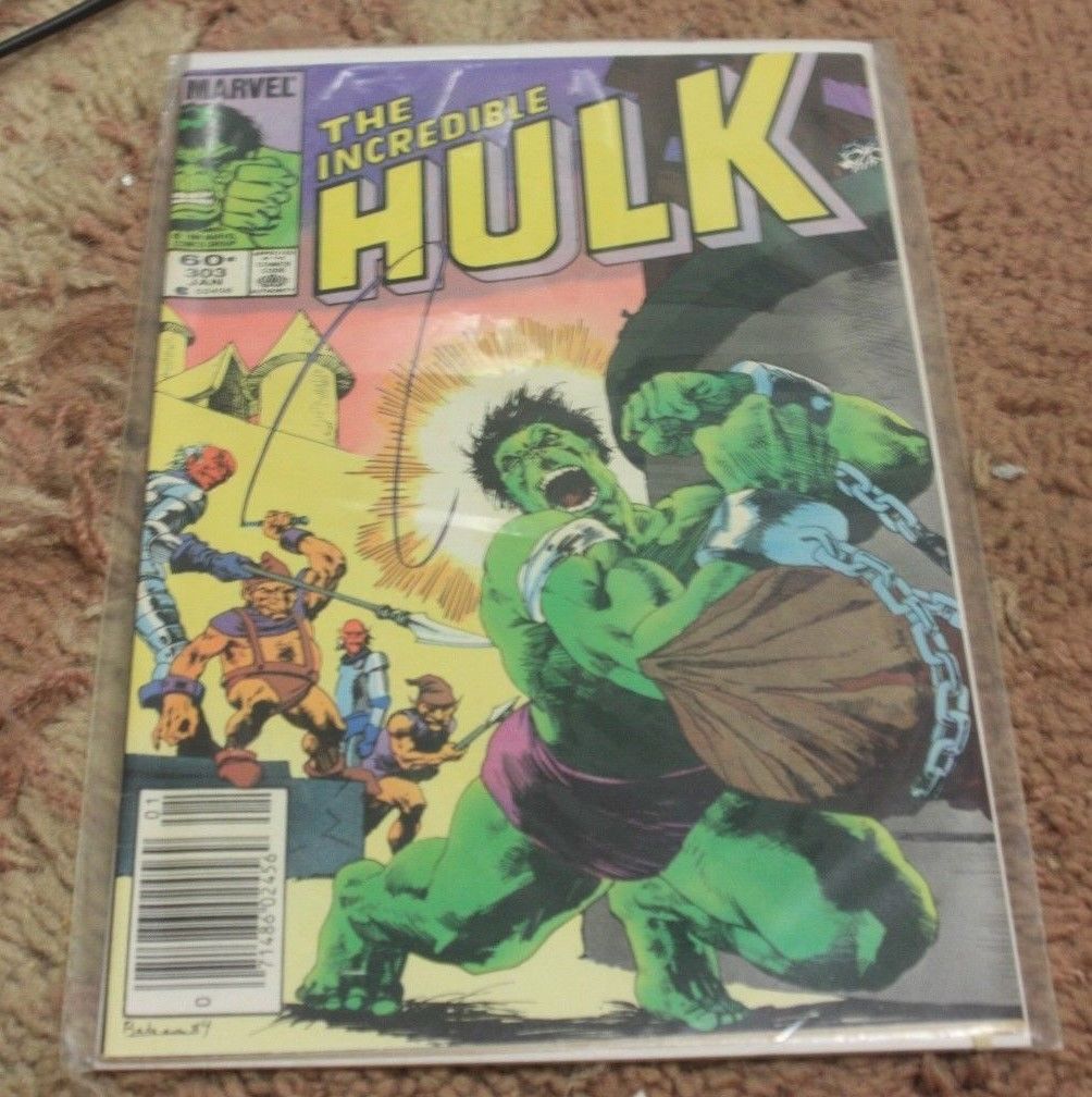Incredible Hulk Comic # 303 1985, Marvel) hulk in exile | Comic Books ...