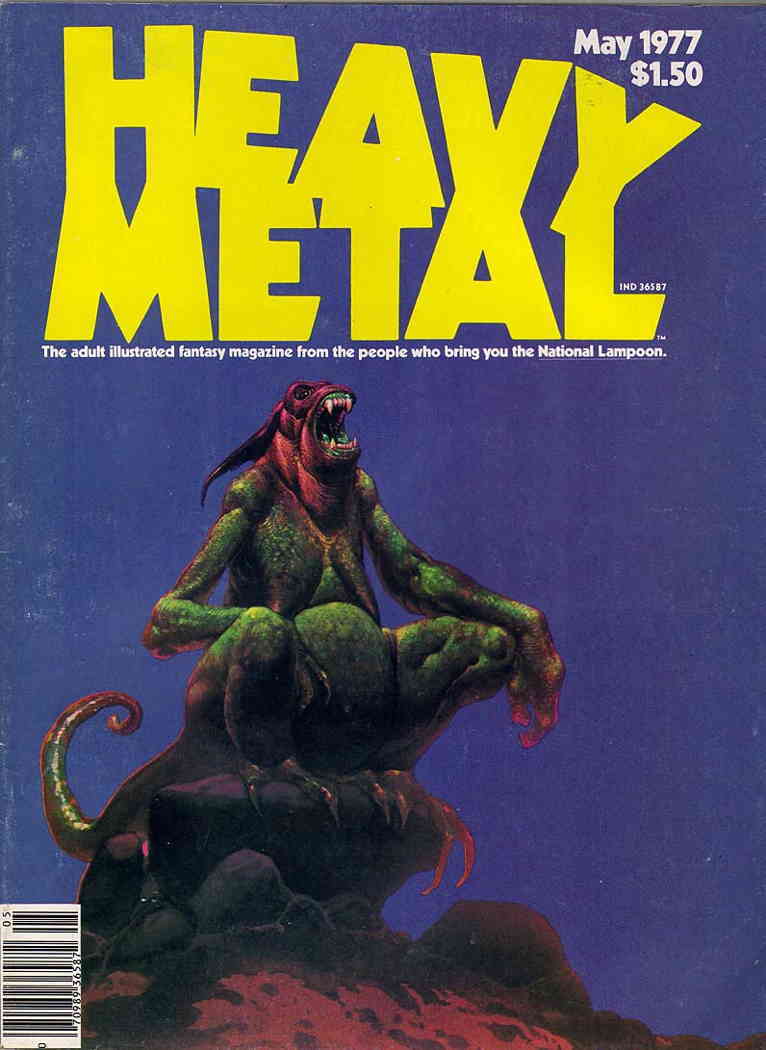 Heavy Metal #2 VG ; HM | low grade comic May 1977 Magazine Moebius ...