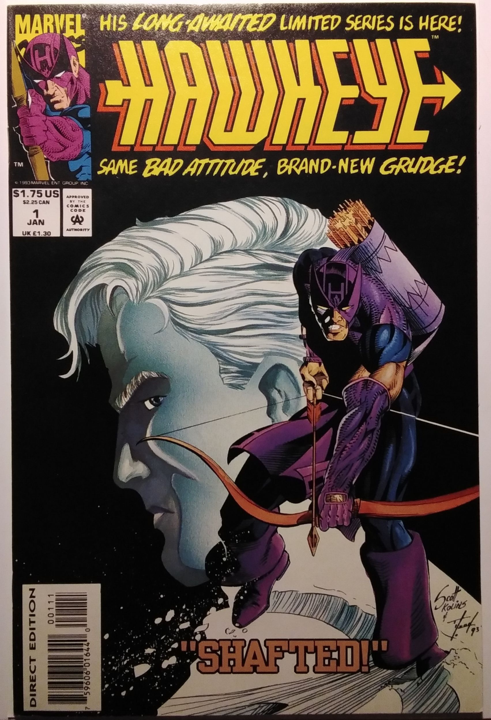 Hawkeye #1 (1994) | Comic Books - Modern Age, Marvel, Hawkeye ...
