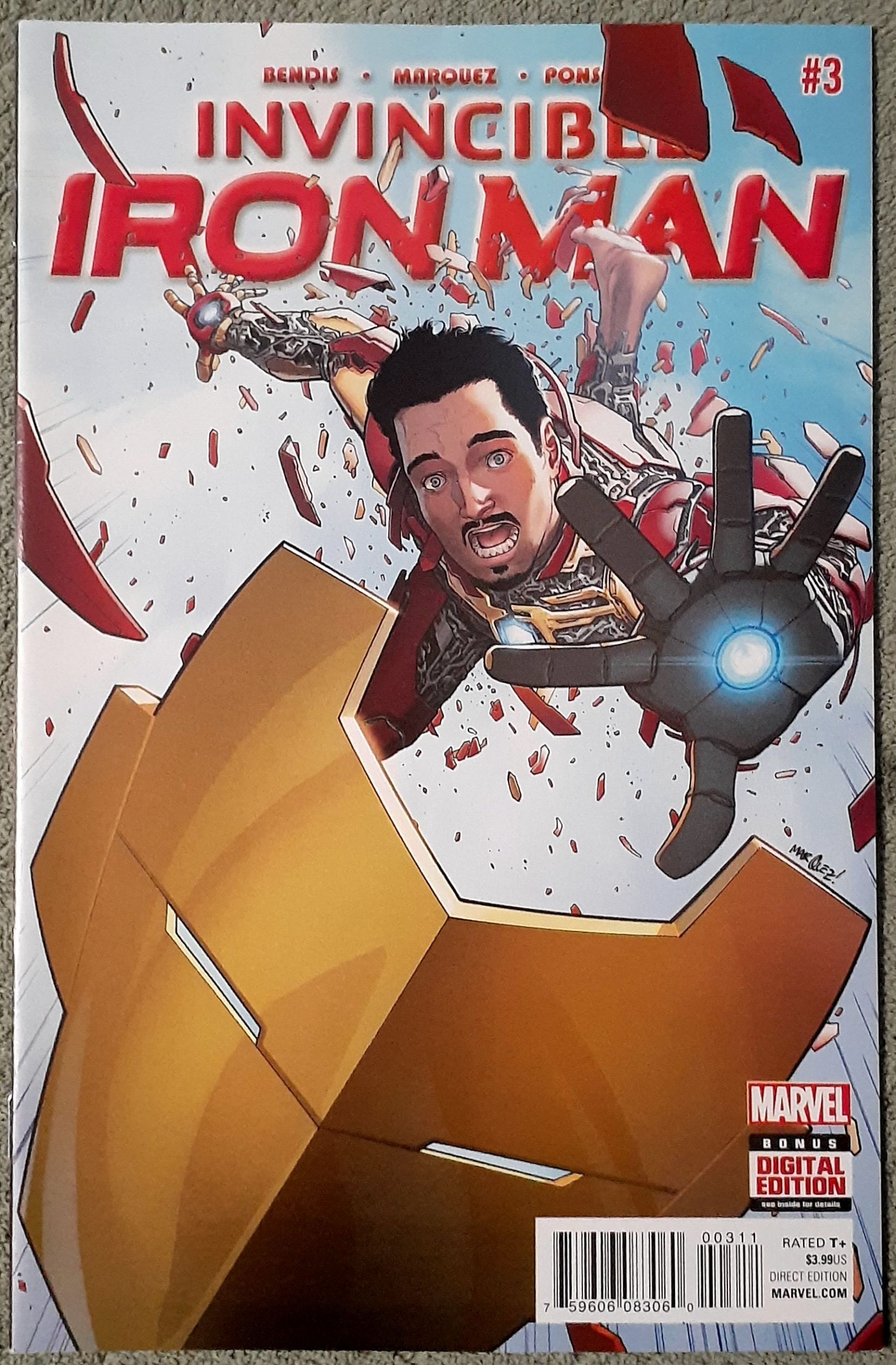 Iron Man 3 Cover Art