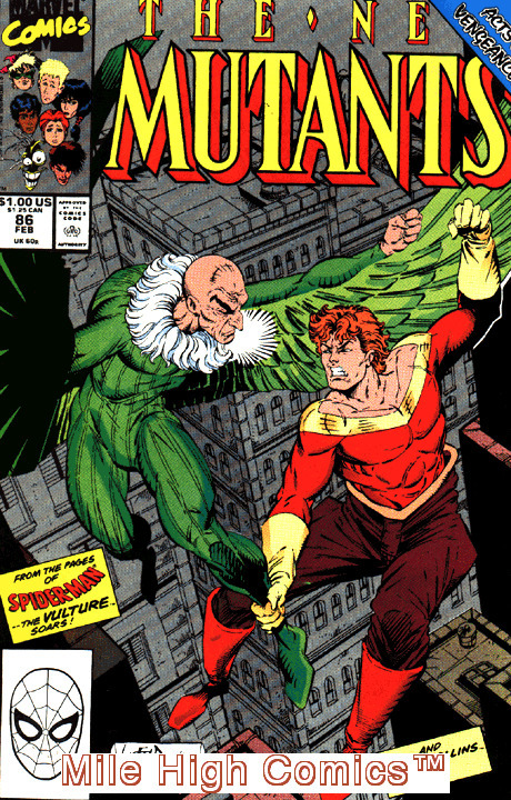 NEW MUTANTS (1983 Series) (MARVEL) #86 Good Comics Book | Comic Books ...