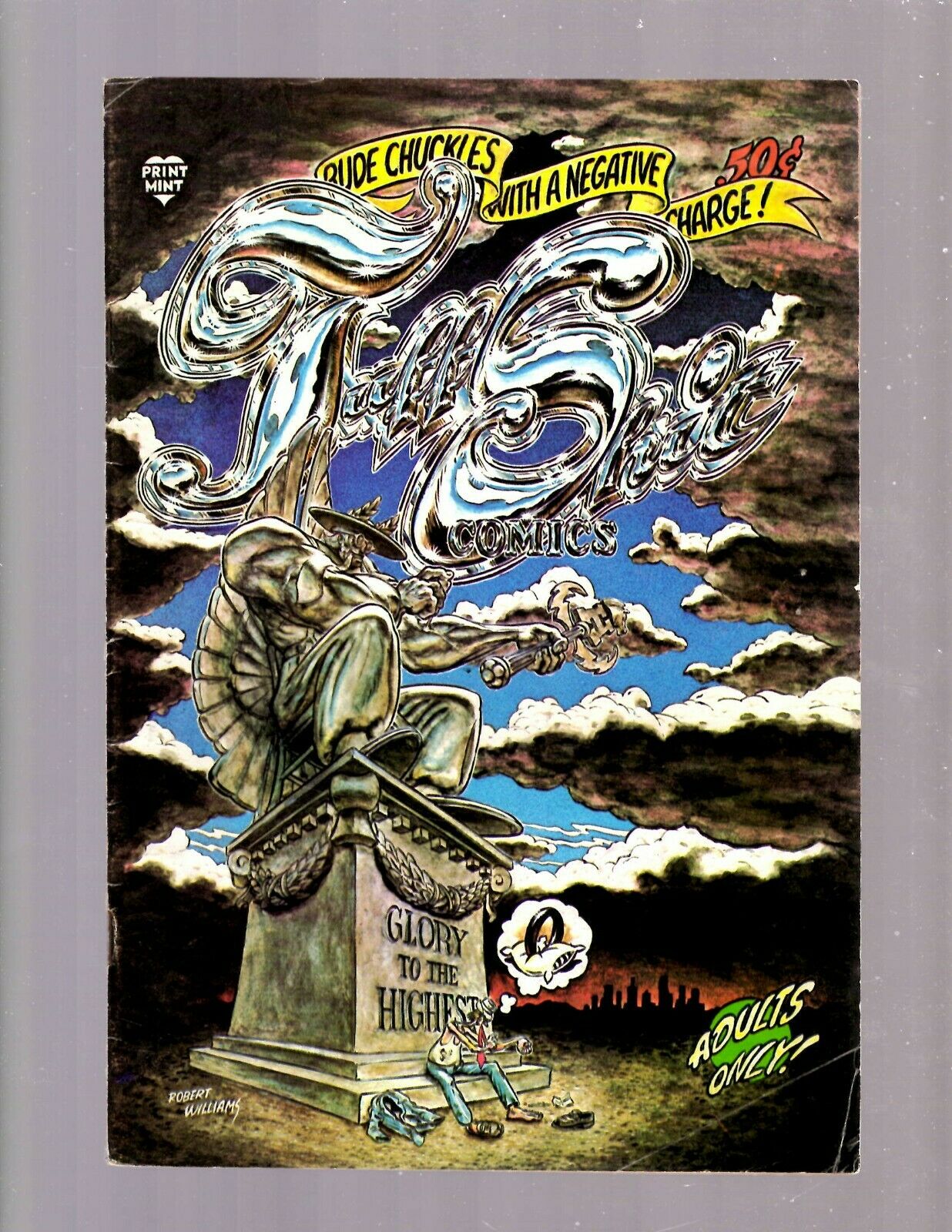 Tuff Sh*t # 1 FN/VF Print Mint Comics Indy Comic Heroin Donation ...