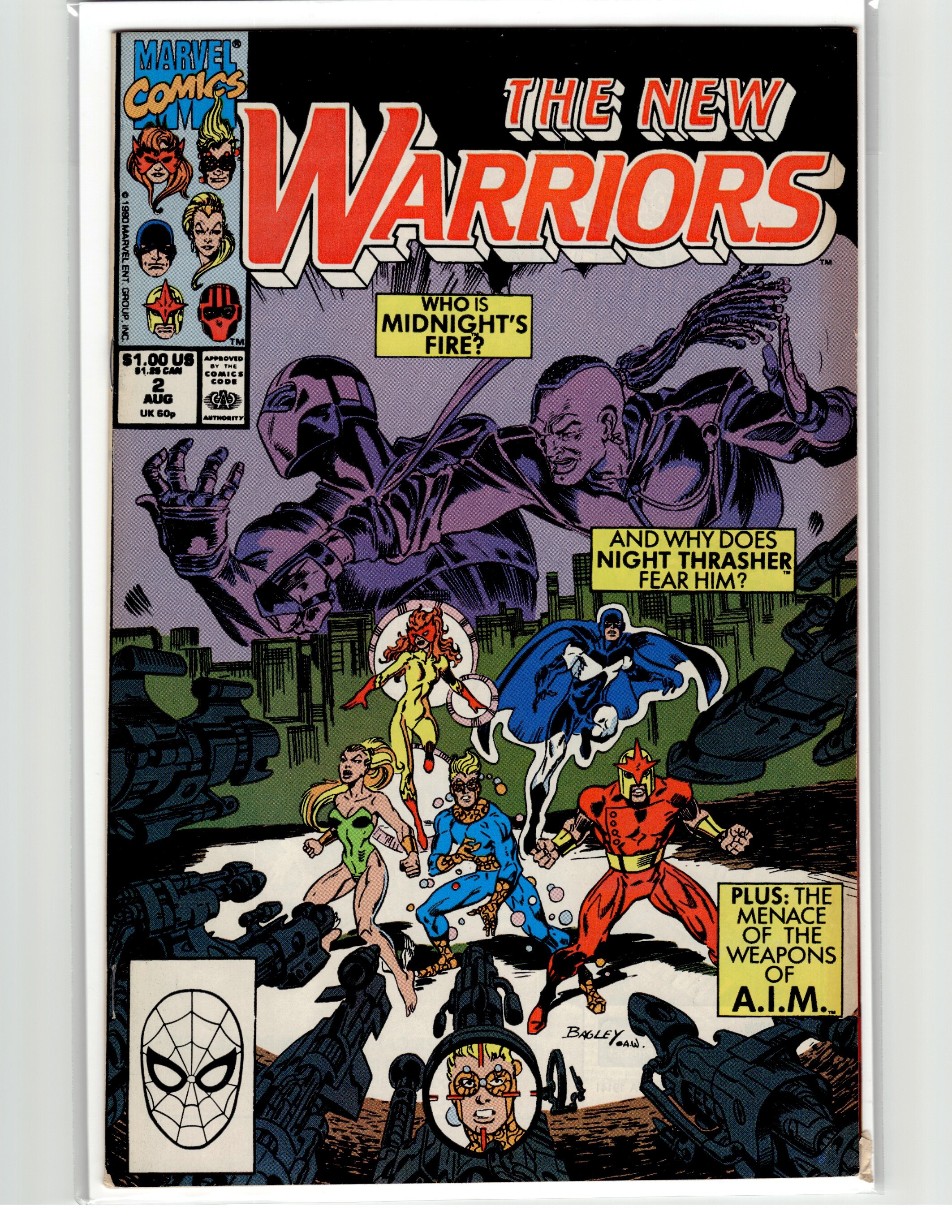 The New Warriors #2 (1990) New Warriors [Key Issue] | Comic Books ...
