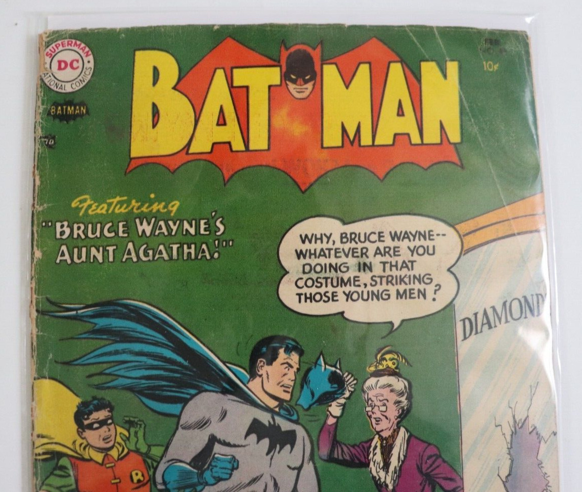 Batman #89 1955 1st Aunt Agatha It Was Agatha All Along | Comic Books ...