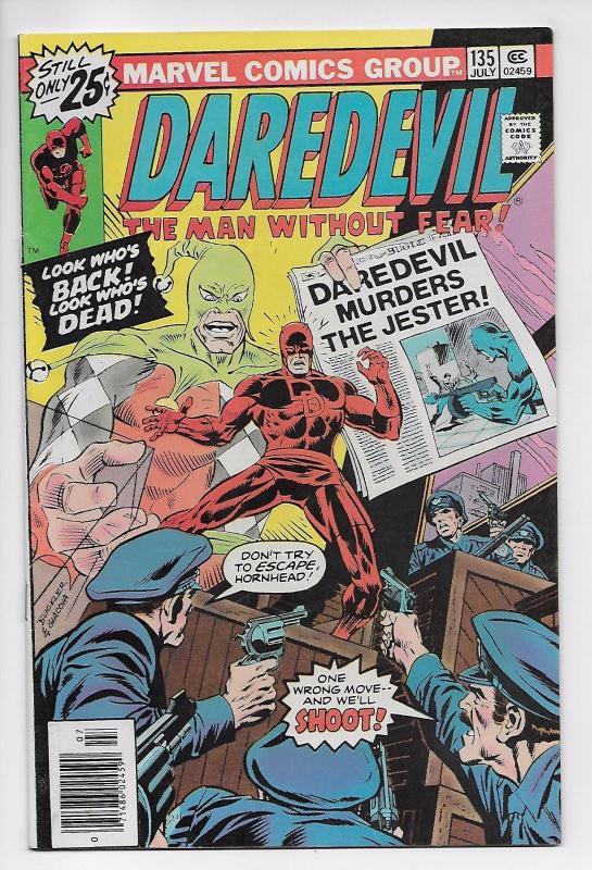 Daredevil #135 - Jester (Marvel, 1976) - VF+ | Comic Books - Bronze Age ...