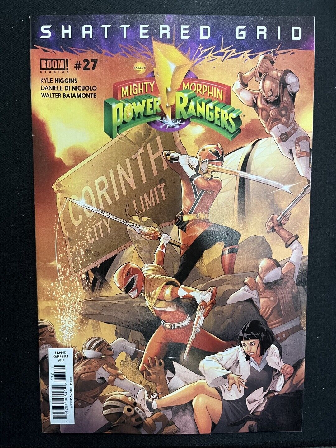 Mighty Morphin Power Rangers #27 NM- Boom! Studios C45A | Comic Books ...