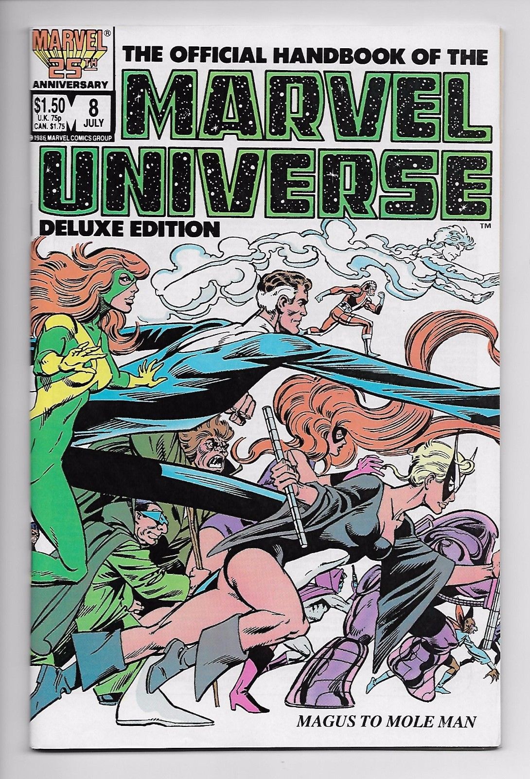 Official Handbook of the Marvel Universe Deluxe Edition #8 (Marvel ...