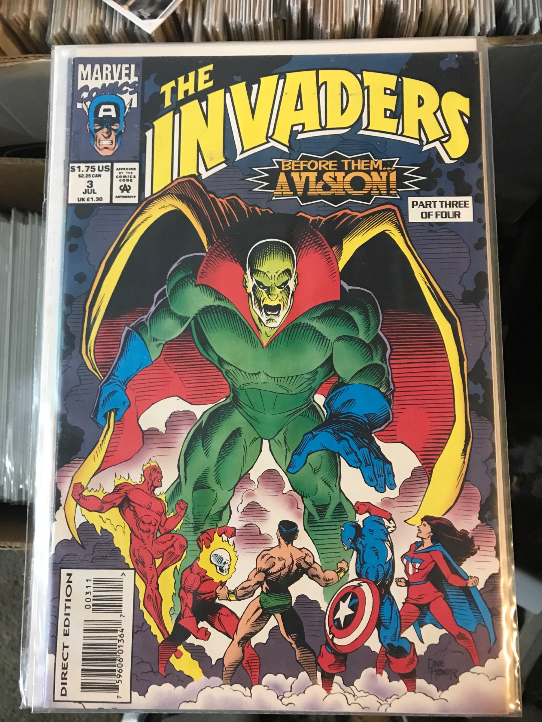 The Invaders #3 (1993) | Comic Books - Modern Age, Marvel, Superhero ...